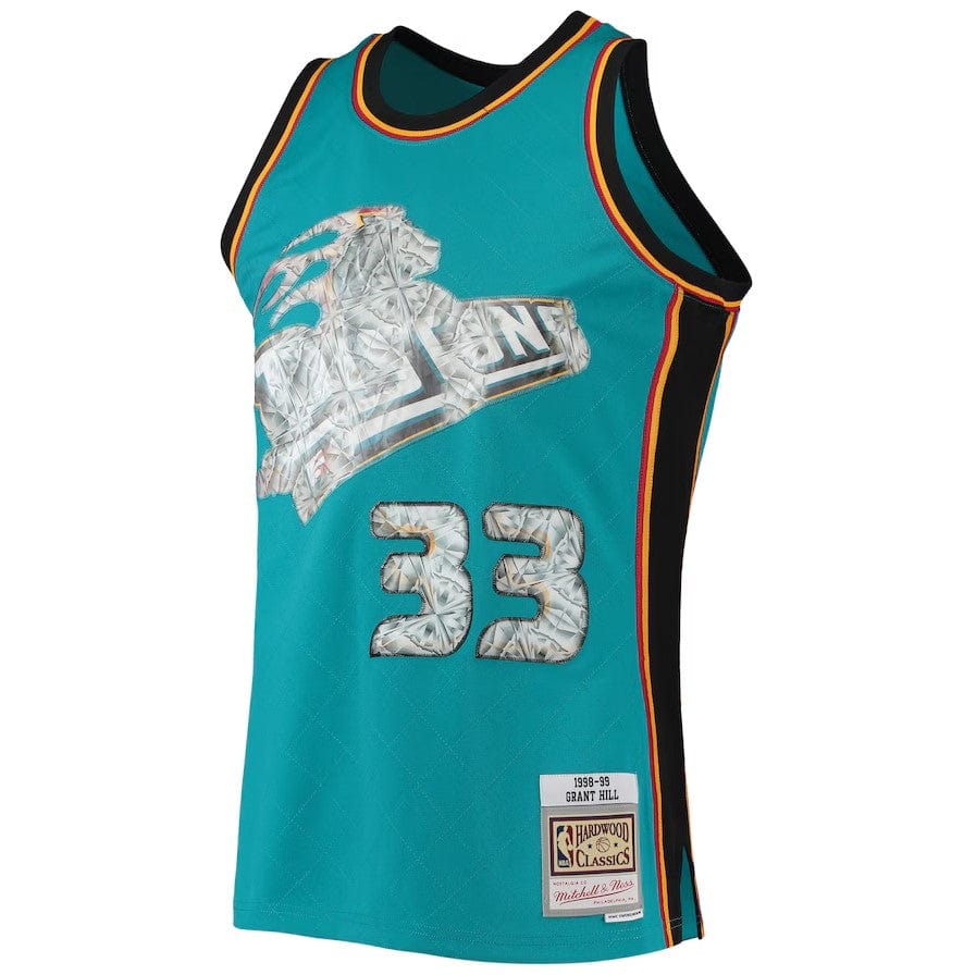 Detroit Pistons Grant Hill NBA 75th Anniversary Diamond Swingman Jerse